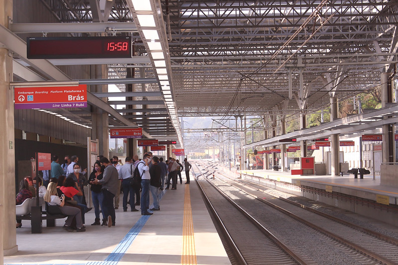 São Paulo: Linha 7-Rubi está funcionando normalmente - 31 de janeiro