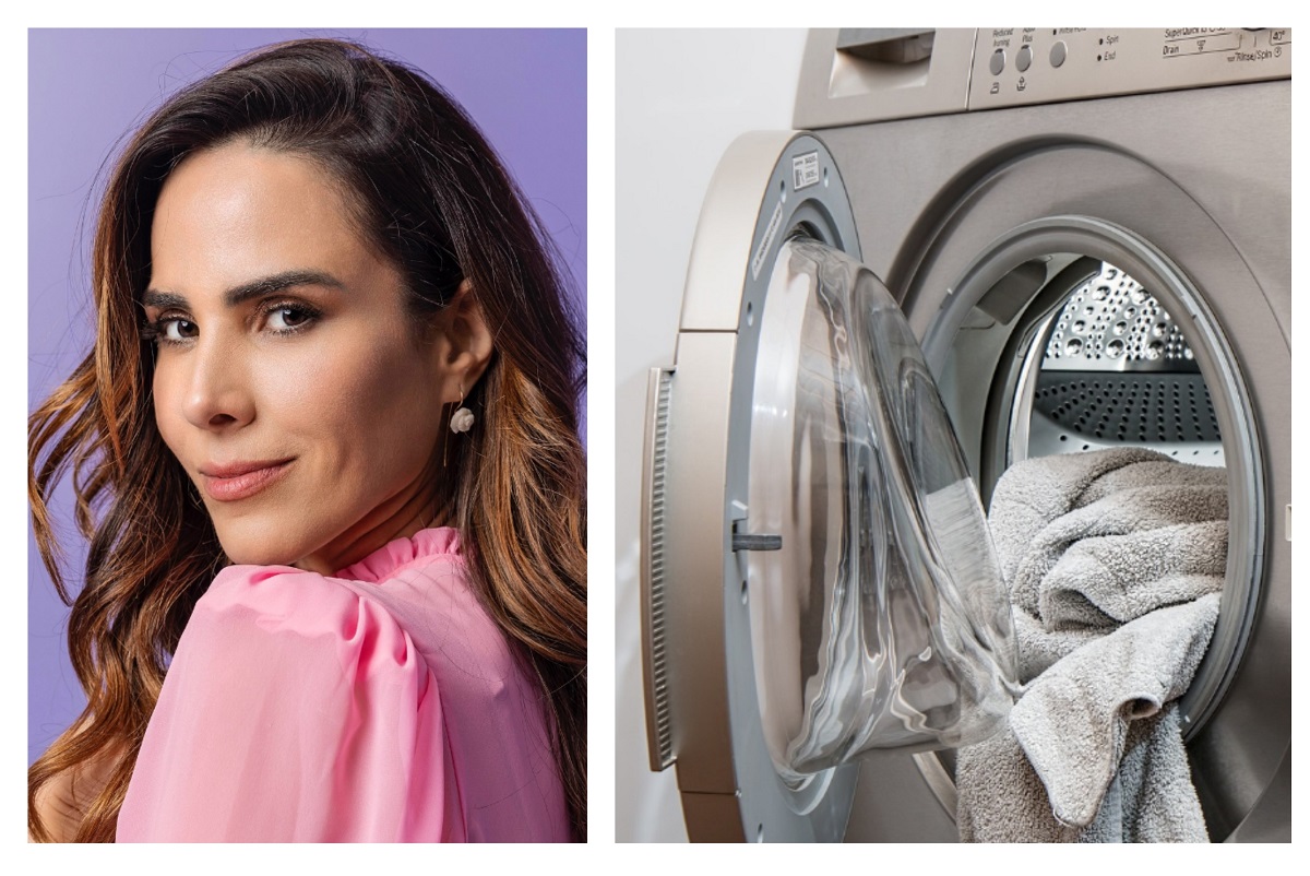 Wanessa Camargo aprende a usar máquina de lavar roupas no BBB 24